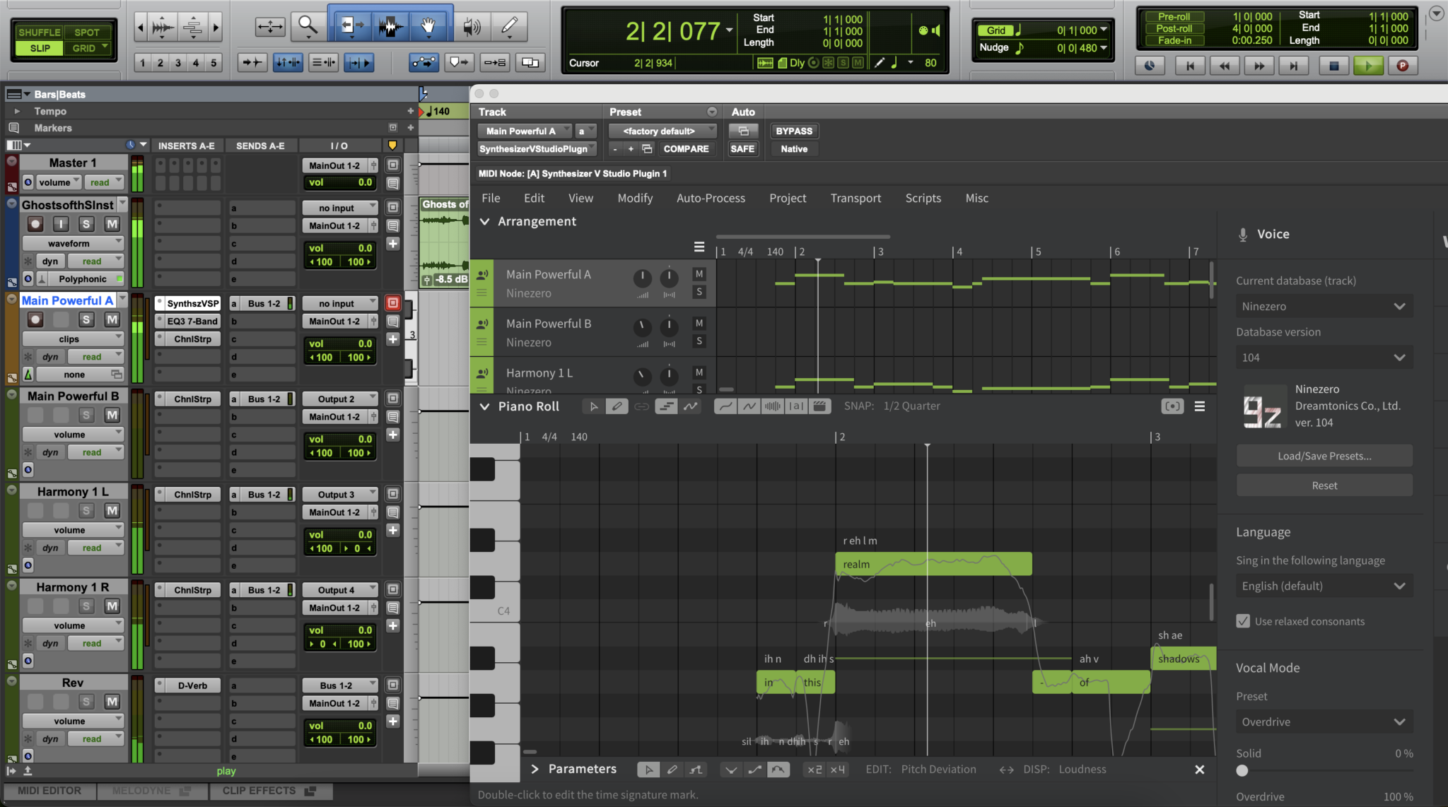Announcing Synthesizer V Studio 2 Pro | Dreamtonics